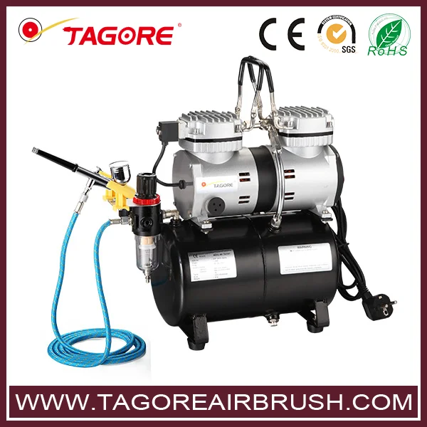 Portable Oil-less Hobby Painting Mini Air Compressor - Buy Mini Air ...