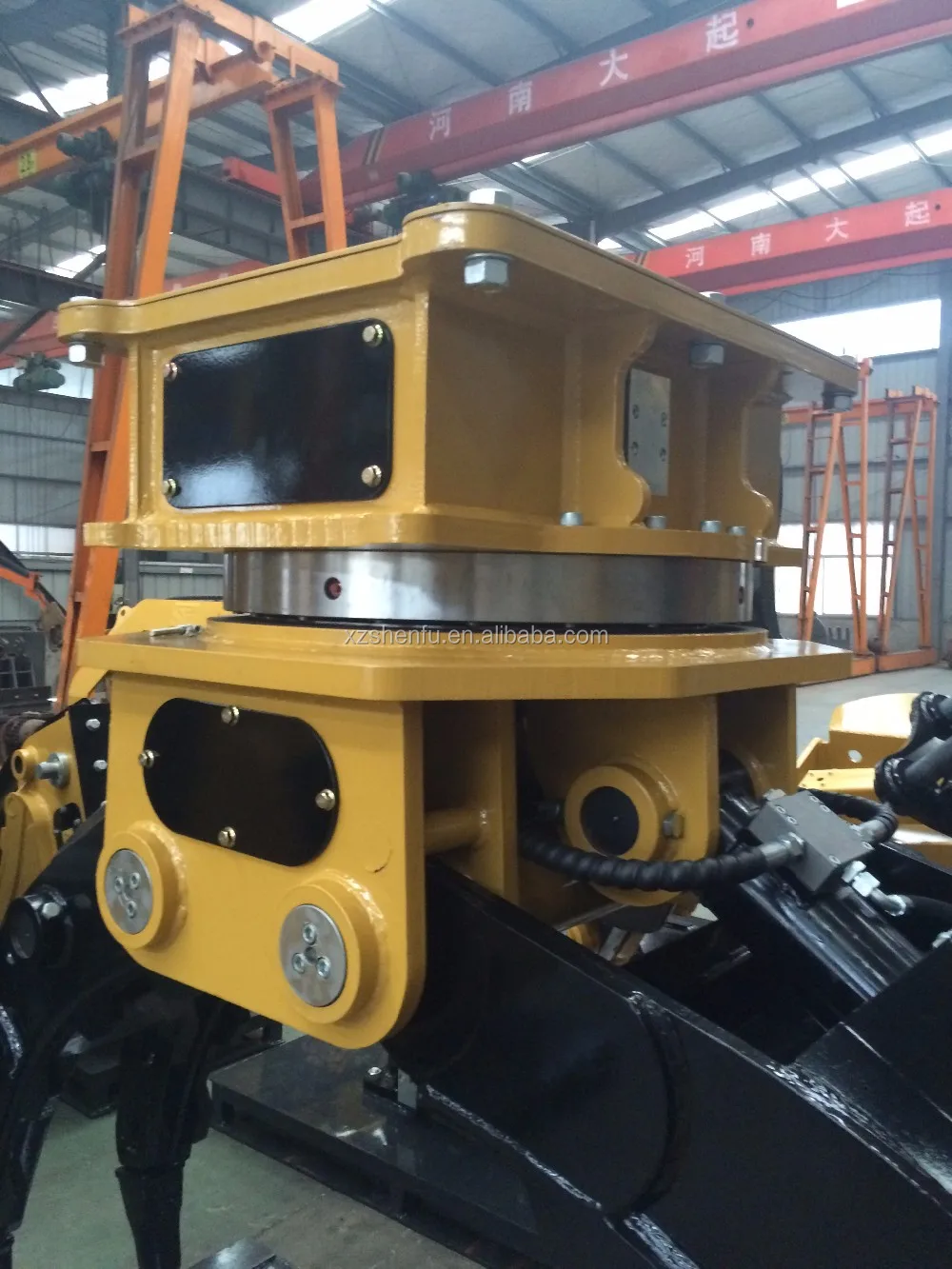 Rotating Stone Grapple Of Excavator Heavy Duty Grapple Hard Rock Picker ...