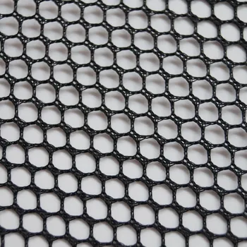 100% Polyester Hexagonal Wire Netting Mesh Fabric For Laundry Bag And ...