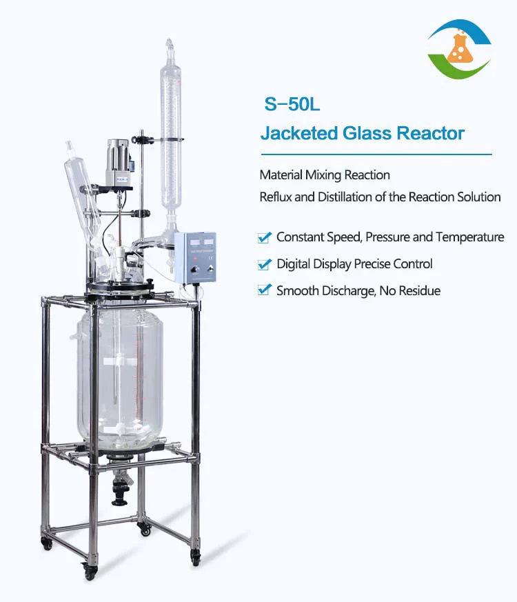 Hydrolysis Machine Glass Reactor Science Lab Equipment - Buy Hydrolysis ...