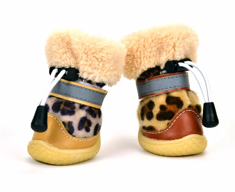 Hellomoon Luxury Leopard Winter Pet Shoes For Rabbits - Buy Pet Shoes ...