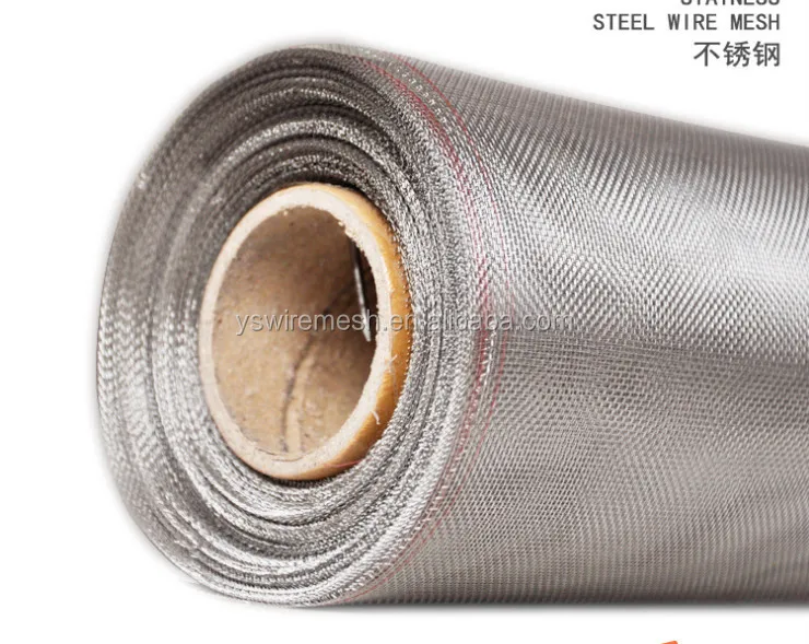 Food Grade 304 And 316 Stainless Steel Inox Micron Woven Wire Fine Mesh ...