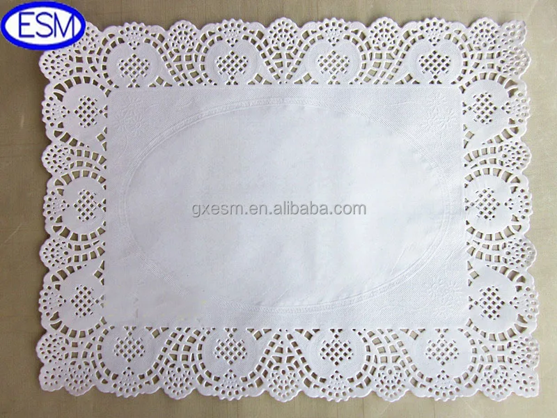 Square Paper Doilies Tray Doilies White Round Table Paper Doily - Buy ...