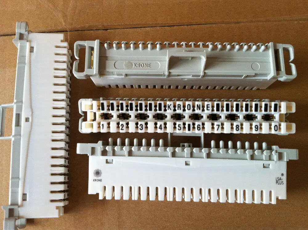 Krone Back Mount Frame For 10 Pair Krone Lsa Module - Buy Krone Back ...