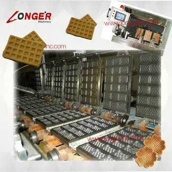 Waffle Making Machine|soft Waffle Production Line|gas Type Waffle ...