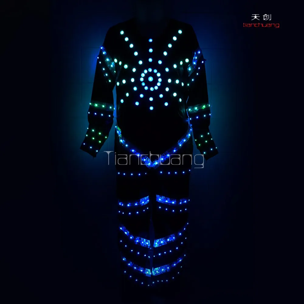 Costume Led Clothes Stage Costume Performer Led Dance Clothes - Buy ...