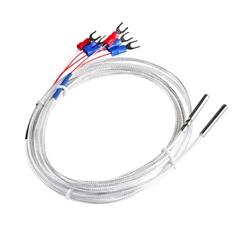 Class A 3 Wire Pt1000 Pt-100 Pt 100 Probe Pt100 Rtd Temperature Sensor ...
