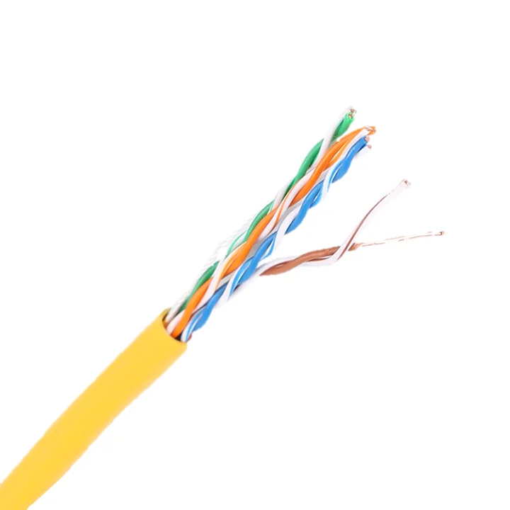 Hot Sale Inner Pe Outer Pvc Jacket Double Shielded Cat5e Utp Outdoor ...