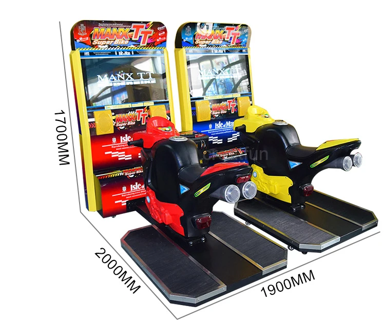 Arcade Motor Bike Game Machine Motorcycle Coin Operated Motor Racing ...