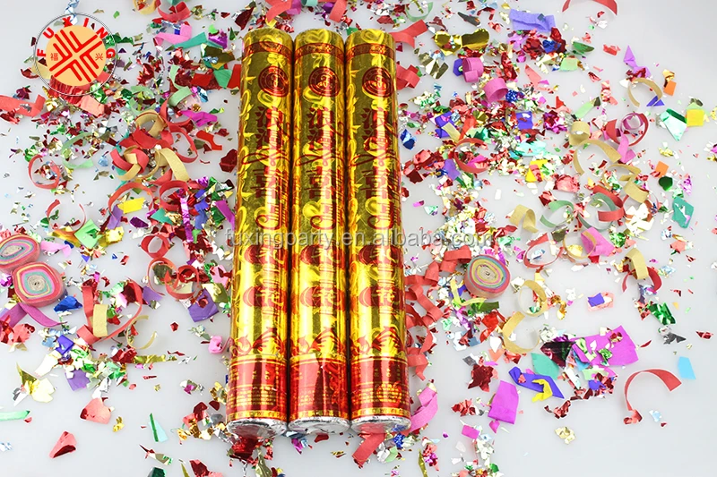 Small Confetti Cylinder Party Popper Gas Bottle Machine - Buy Party ...