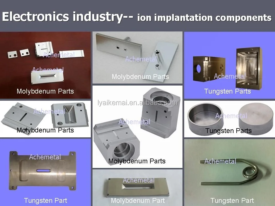 Filament Clamp Tungsten For Ion Implantation Equipment - Buy Filament ...