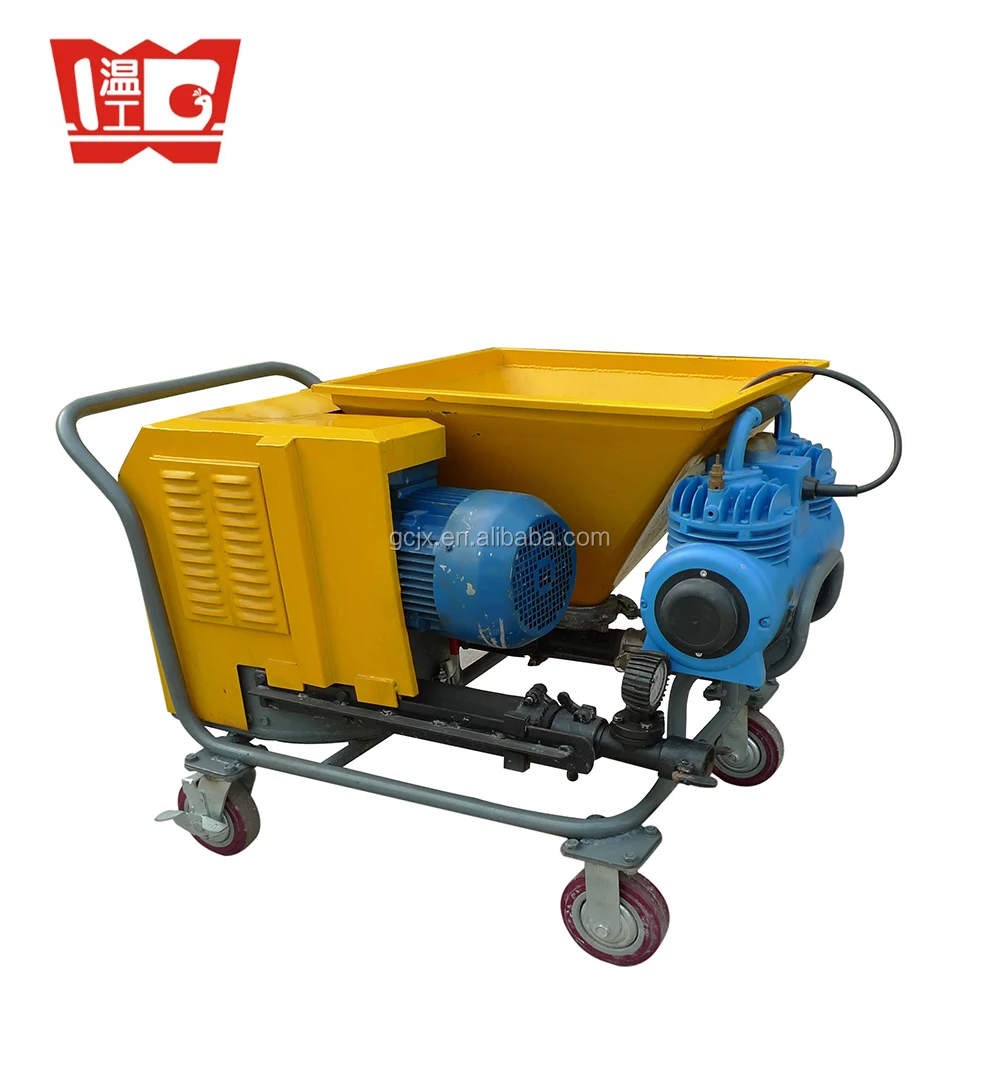 Peristaltic Cement Plaster Sprayer Squeeze Mortar Pump With Air ...