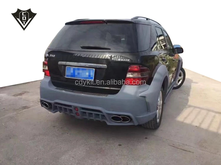 High Quality ML CLASS W164 Converted Kit to WD Style Body Kit for MB Ml ...