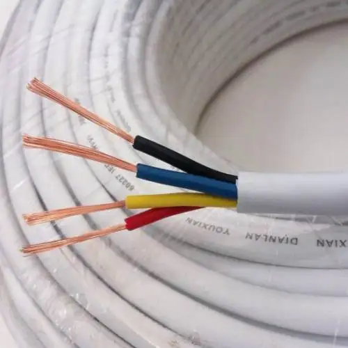 3 Core 4mm Flexible Cable Copper Pvc Insulated Electrical Wire - Buy 3 ...