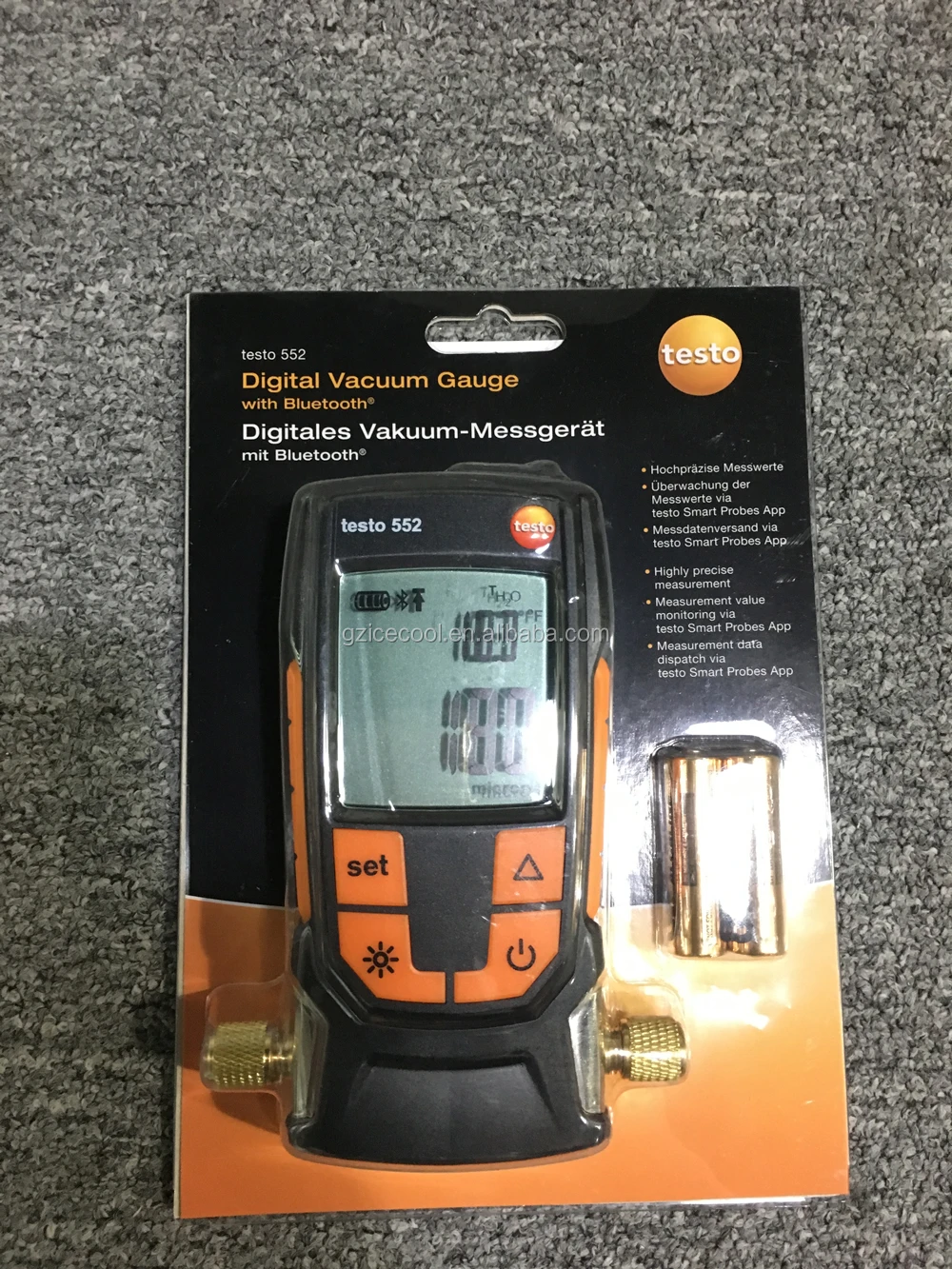 Testo552 Ip42 Rated Water Resistant And Dirt Proof Original Testo 552 ...