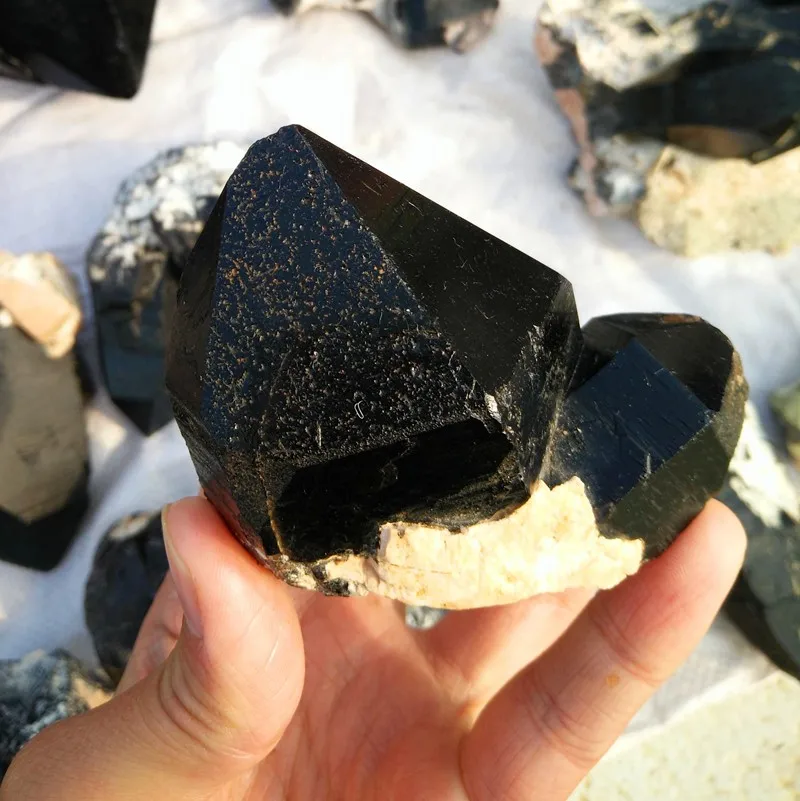 Raw Obsidian Stone Quartz Crystal Cluster Specimen - Buy Raw Obsidian ...
