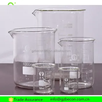1000ml Wholesale Laboratory Glassware Beaker Pyrex Glass - Buy Lab ...