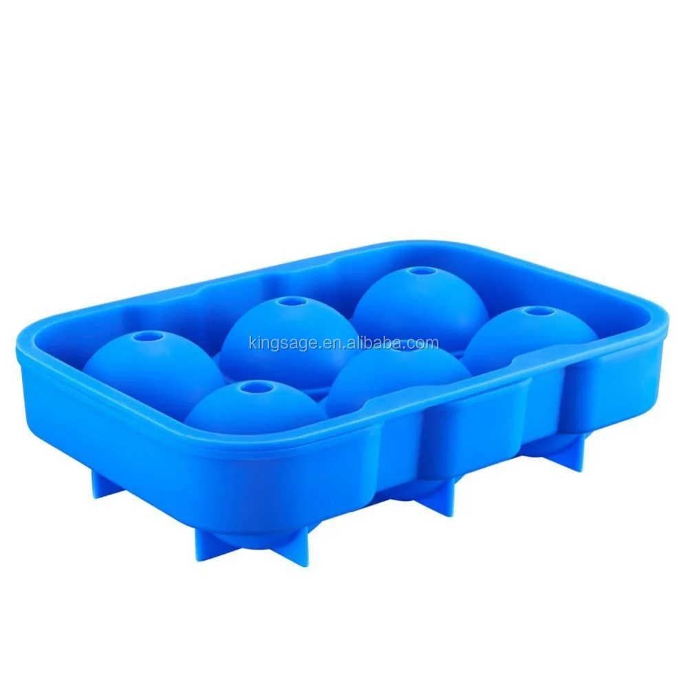 6 Giant Ice Cubes 2" And 6 Ice Balls 1.75",Ice Molds - Buy Silicone Ice ...