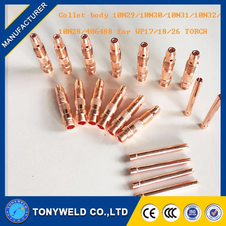 Collect Body 10n29 For Wp17/wp18/wp26 In Welding Torch - Buy Collet ...