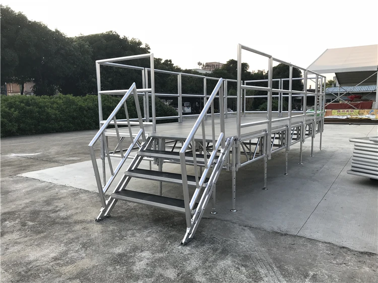 Luxury Wedding Glass Stage Platform,Aluminium Transparent Plexiglass ...