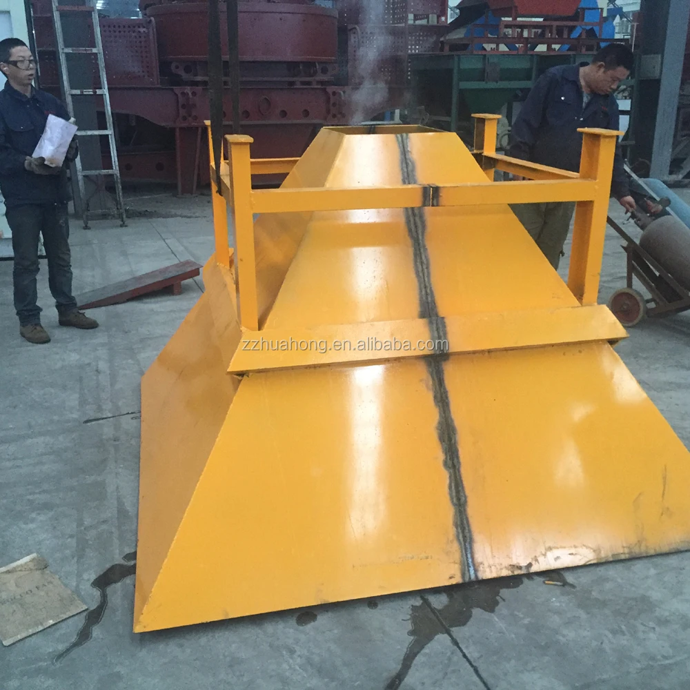 Sand hopper for belt conveyor, View hopper for salt, Huahong Product ...