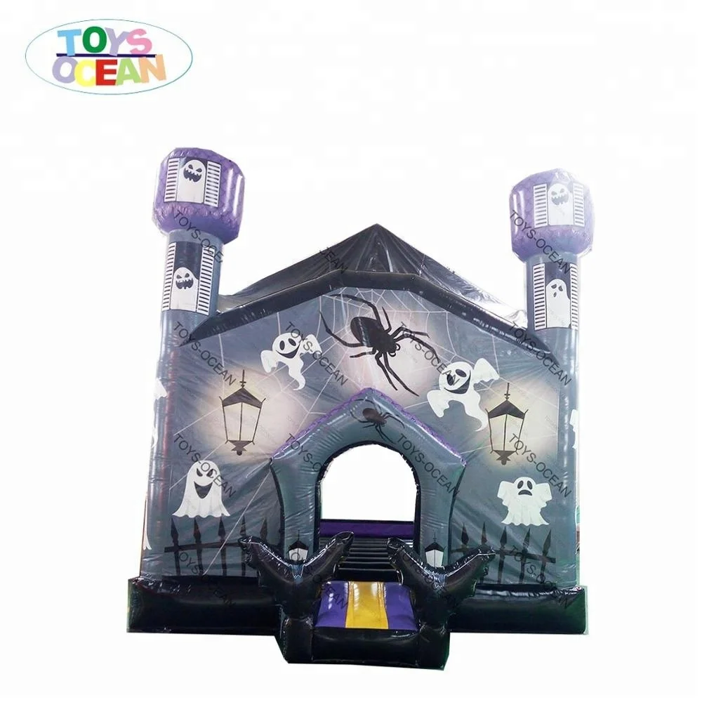 Halloween Inflatable Bounce House And Inflatable Haunted Castle Combo ...