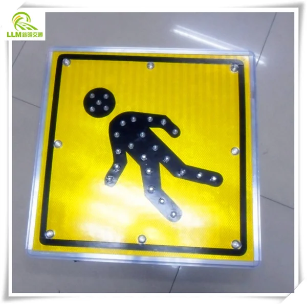 Customized Solar Panel Powered Electric Crossing Road Pedestrian ...