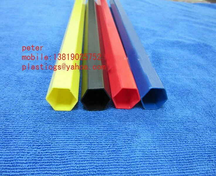 Good Chemical Performance Plastic Hexagon Abs Tube Six Sides - Buy ...