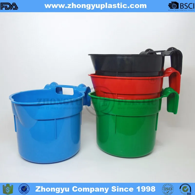 9l Hang On Plastic Animal Feed Trough,Hook-n- Feeder,Hook Over Feed ...