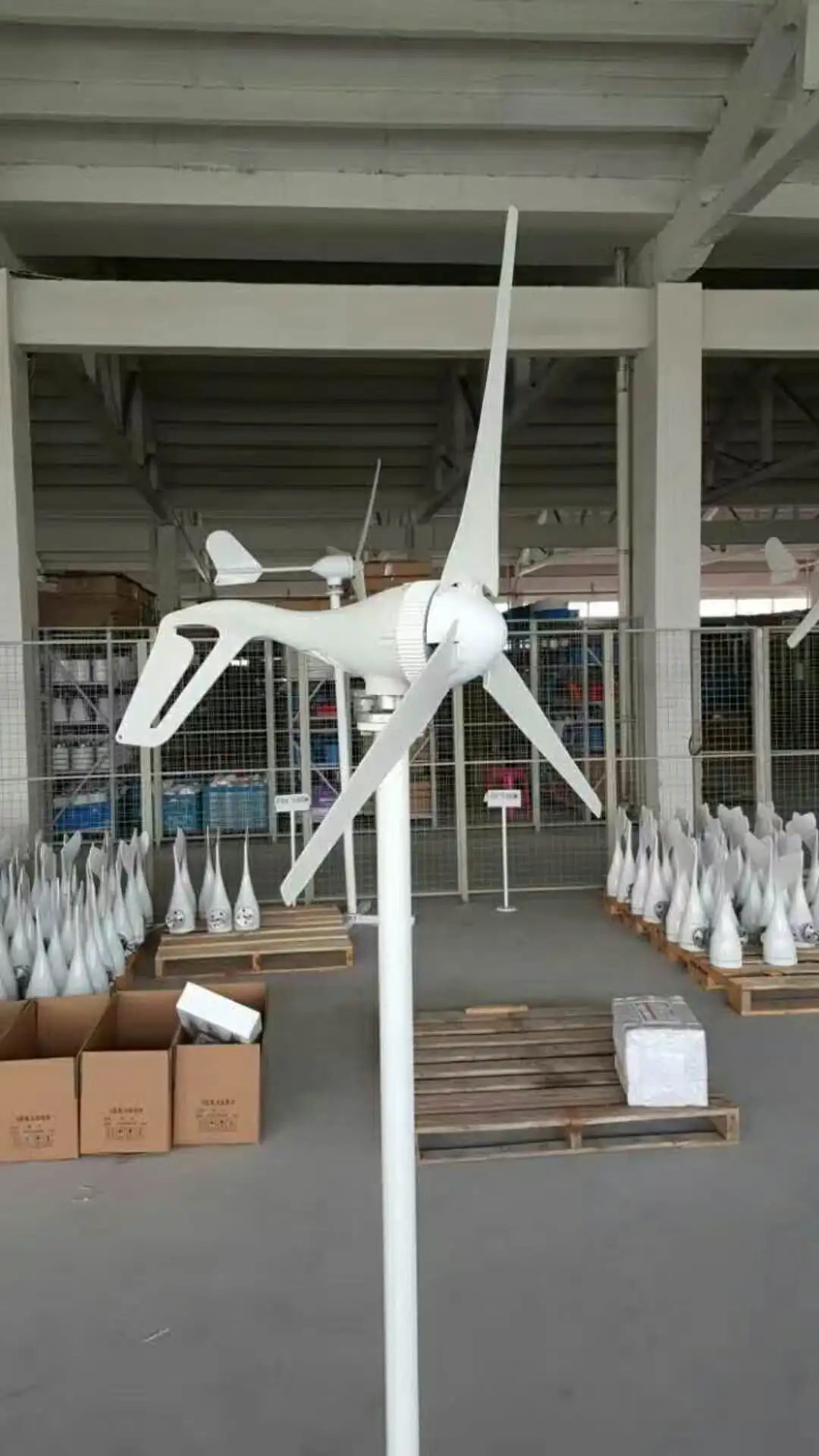 12v 24v Residential Ac Three-phase Small Horizontal 300w Wind Generator ...