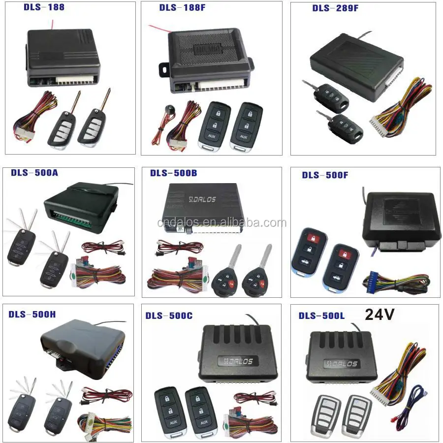 New Products Manual One Way Car Alarm L3000 Viper Car Alarm Security ...