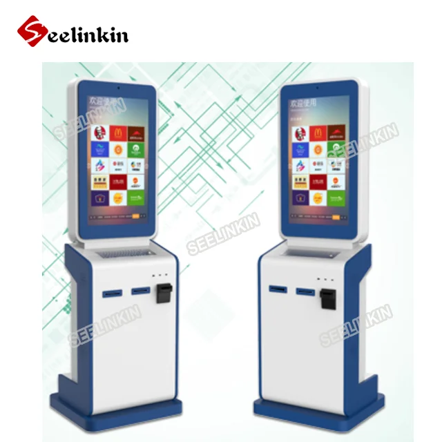 Self Checkout Machine with NFC Card Reader - Restaurant Kiosk