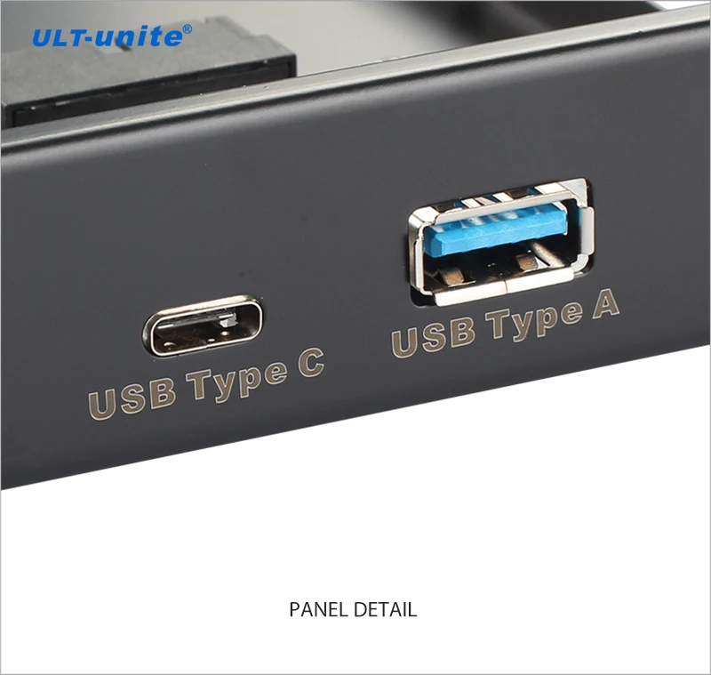 Usb 3.0 Type A And Usb 3.1 Type C 2 Ports 3.5 Inch Computer Case Front ...