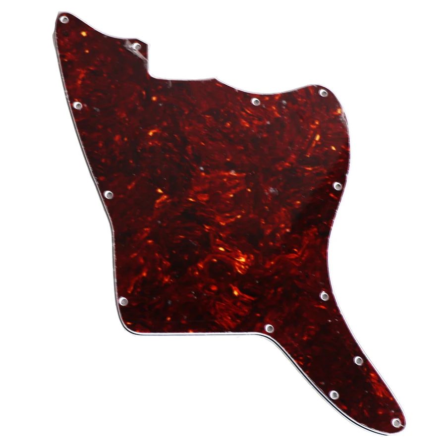 4ply Brown Tortoise J Bass Pickguard Blank Celluloid Material Guitar ...