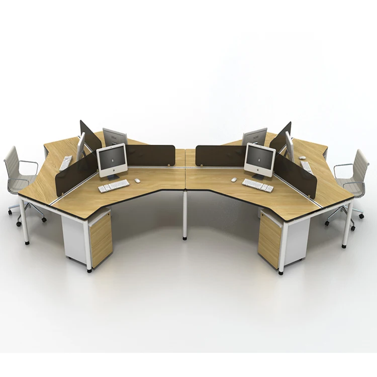 Office Furniture Project 120 Degree Office Workstation Office ...
