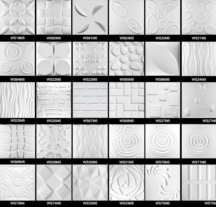 Panel Dekorasi Dinding Pvc Vinil,Panel Penutup Dinding 3d Yang Bisa ...