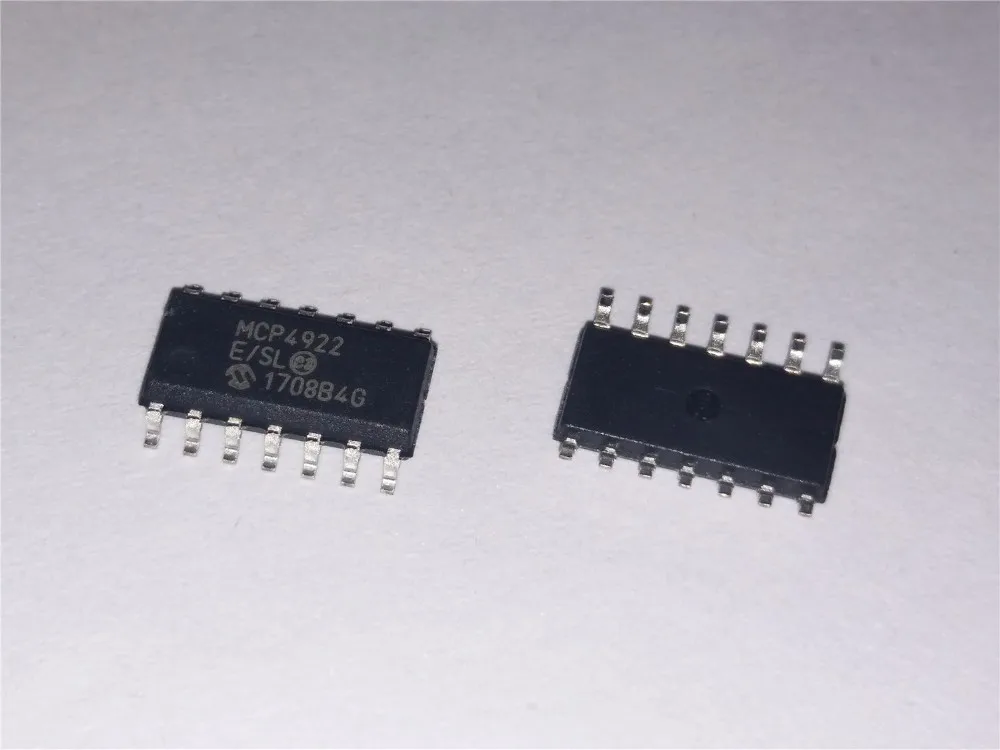 Mcp4922-esl Mcp4922 12 Bit Digital To Analog Converter 2 14-soic Ic - Buy Mcp4922-esl Ic,Mcp4922 ...