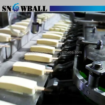 Extrusion And Hardening Tunnel Ice Cream Production Line For Ice Cream ...