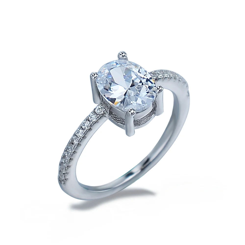 Latest Silver Ring Designs 925 Sterling Silver Female Rings - Buy Iced ...