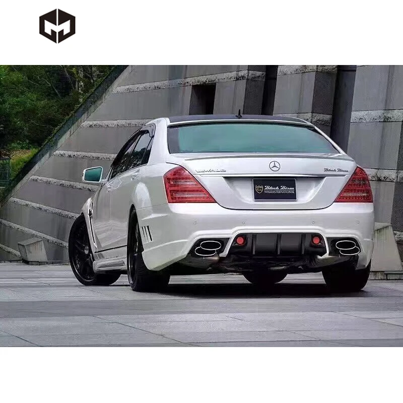Front Rear Bumper Side Skirts Fenders Vents Spoiler Wing Tail Pipes Led ...