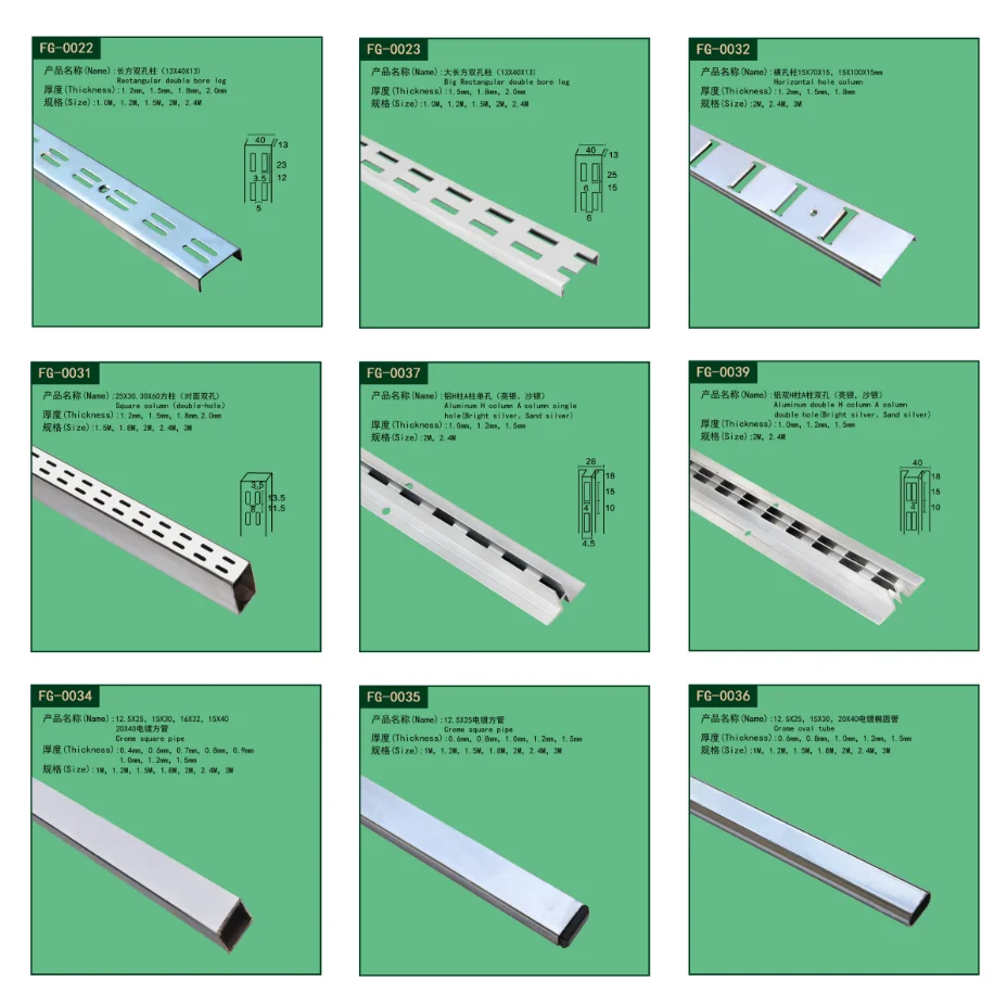 Display Rack System Metal Wall Strip - Buy Wall Strip,Metal Wall Strip ...