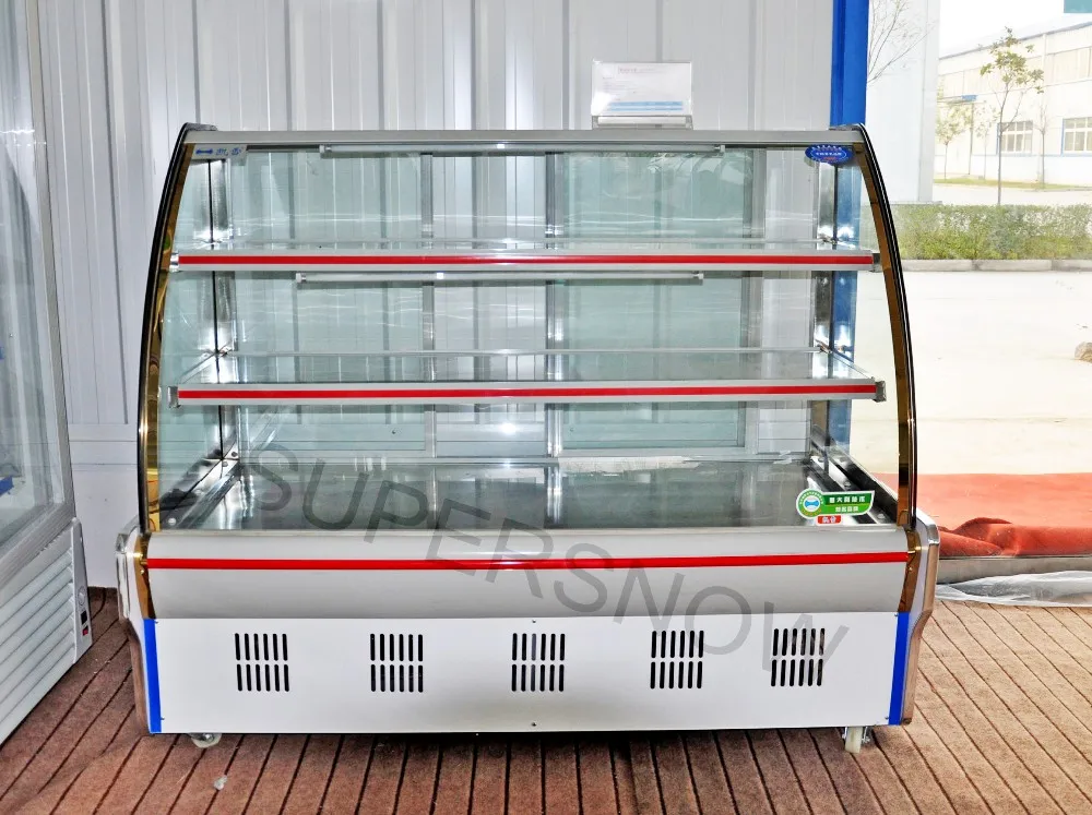Super Snow Portable Cold Plate Vegetable Harga Chiller Showcase Freezer ...