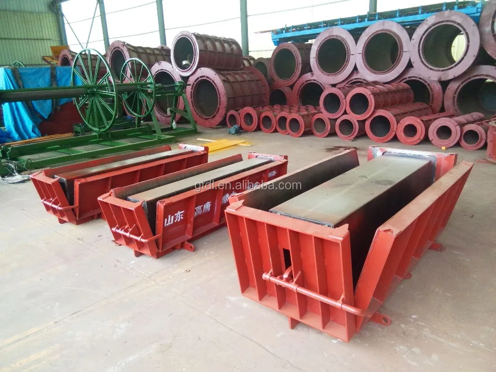 Rectangular Precast Concrete U Shape Drain Mold - Durable Steel Mould ...