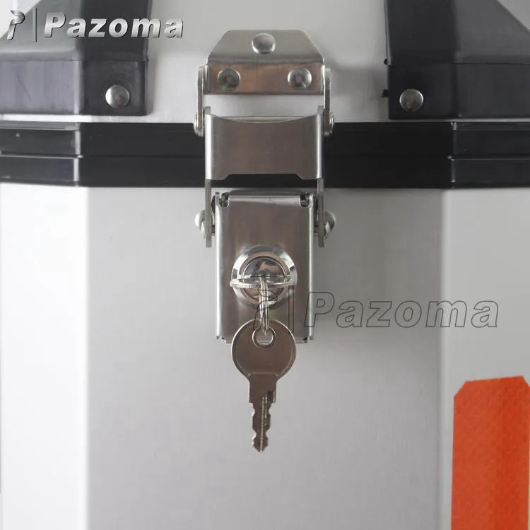 Hot Sale Motorcycle Side Box Aluminum Panniers Universal Saddlebags ...