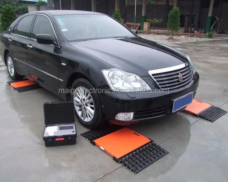 Dynamic Portable Moveable Truck Wheels Axle Load Scale Truck Weighing ...