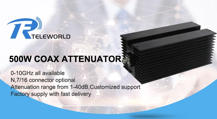 50ohm 500w Coaxial Attenuator 10db 20db 30db 40db 50db 2ghz 3ghz 4ghz - Buy 500w Rf Attenuator ...