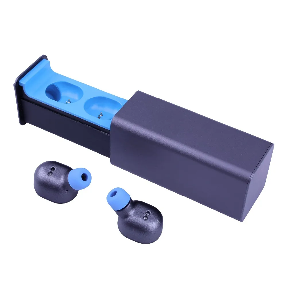 Cube Shape Cordless Earphones Aluminum Alloy Tws Wireless Stereo ...