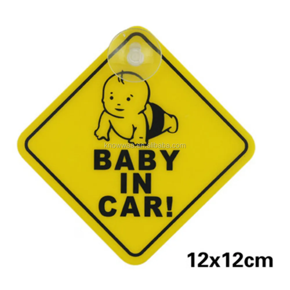 Custom Make Baby On Board Car Window Hanging Signs With Strong Suction ...