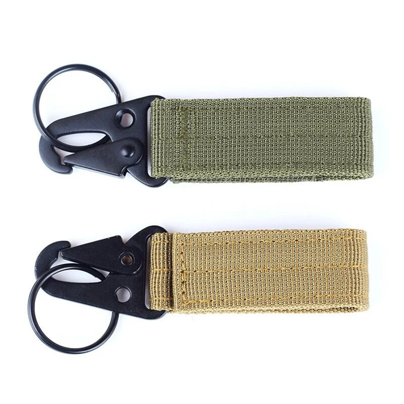 Tactical Gear Clip Nylon Key Chain Holder Tactical Belt Strap - Buy ...