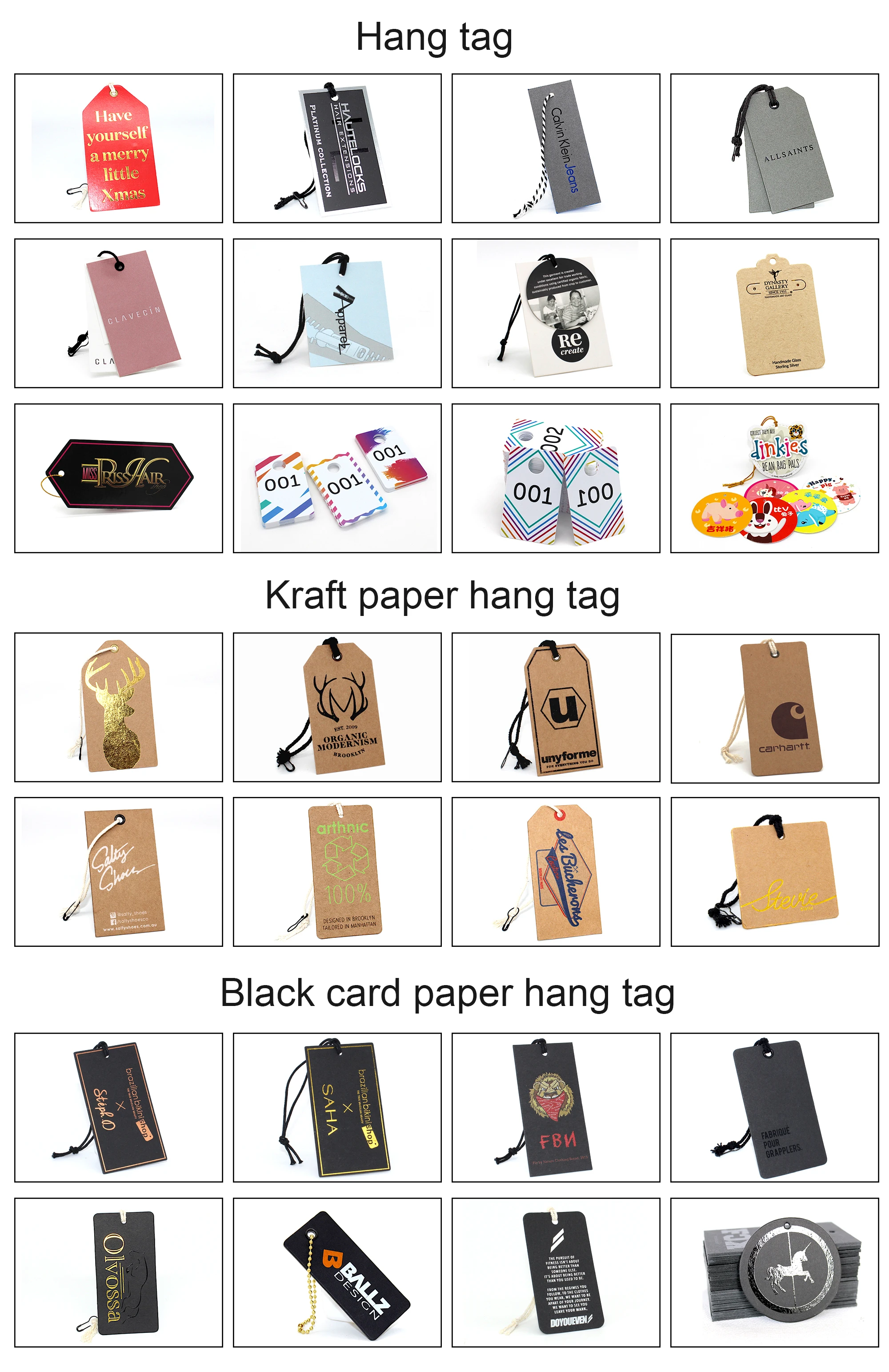 Custom Wein Hangtag - Sustainable Garment Tag Solutions